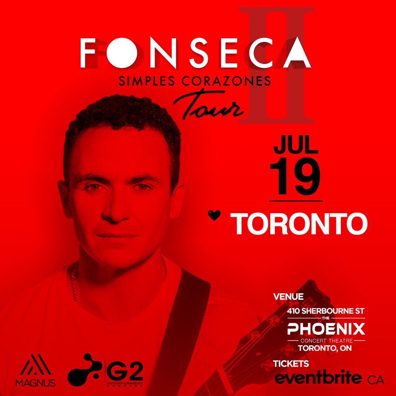 Fonseca | The Phoenix Concert Theatre