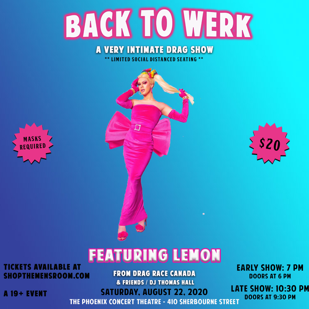 BACK TO WERK starring LEMON | The Phoenix Concert Theatre