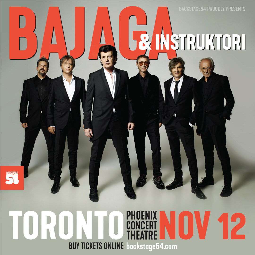 SOLD OUT – Bajaga & Instruktori | The Phoenix Concert Theatre