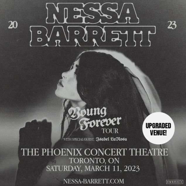 Nessa Barrett – SOLD OUT | The Phoenix Concert Theatre